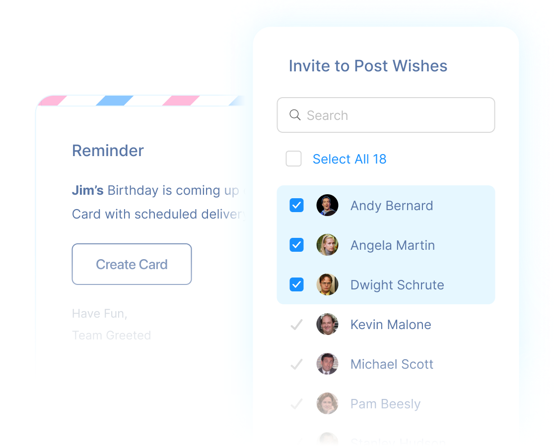 Greeted - Collaborative team greetings